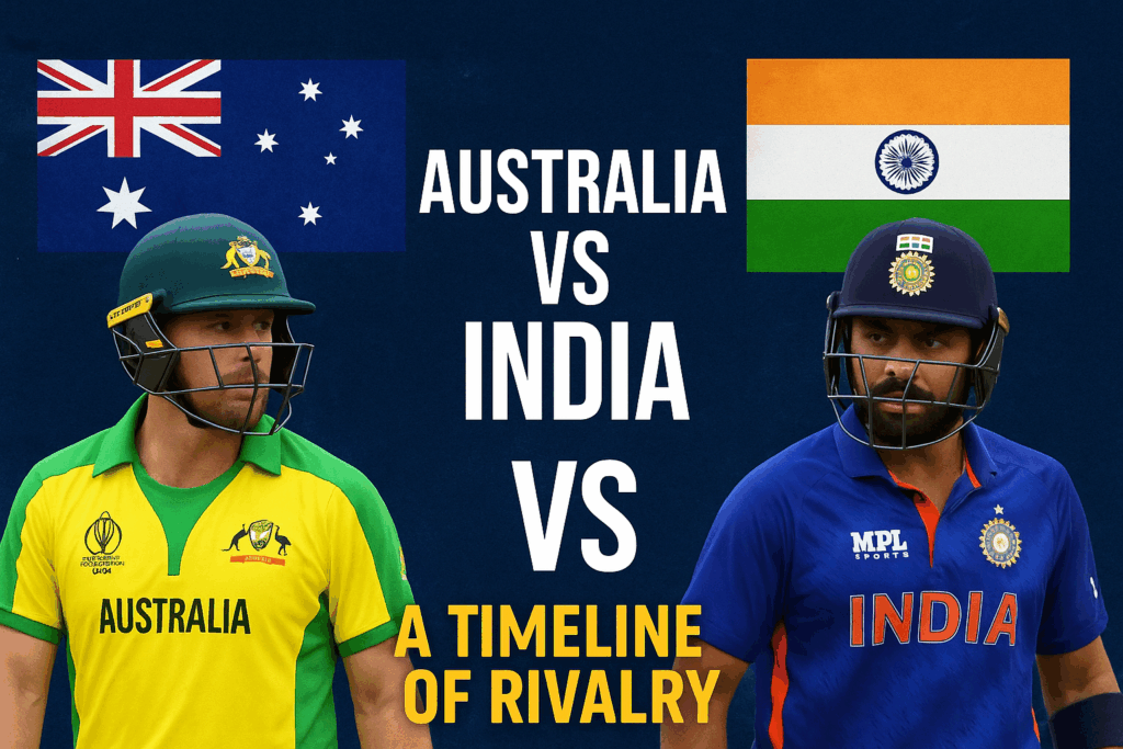 India vs Australia Head-to-Head | Stats, Records & History